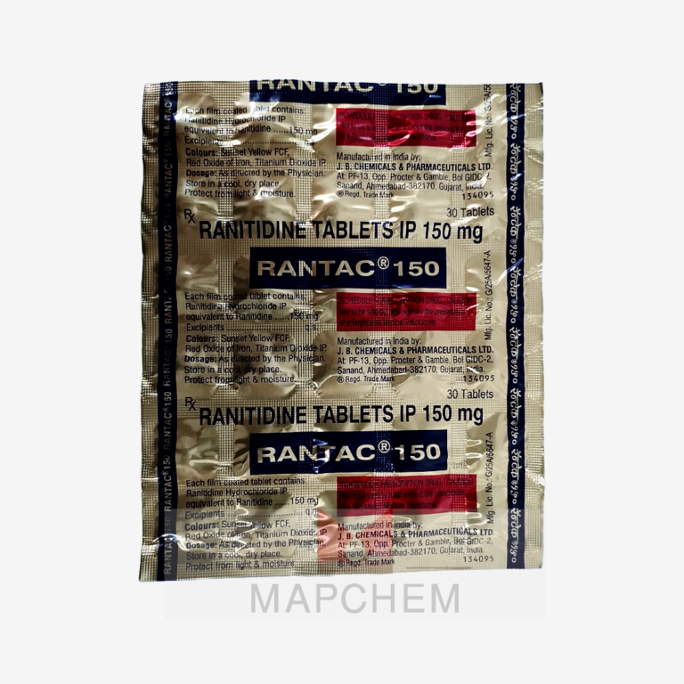 Rantac 150mg Tab - Mapchem
